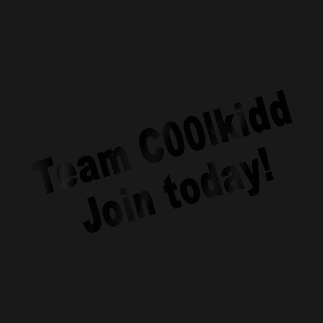 Team C00ld Join Now d C00l Game - Custom Group Wear - T-Shirt | TeePublic