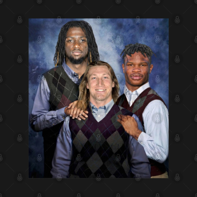 Travis Hunter Trevor Lawrence Brian Thomas Jr Step-Brothers ...