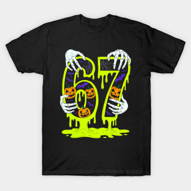 67 Skeleton Halloween Six Seven Gen Alpha - Funny Halloween Skeleton ...