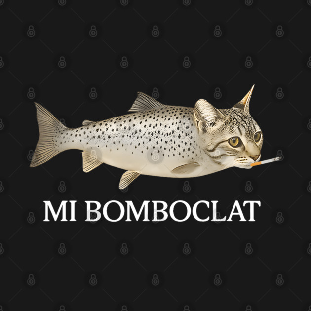 Bomboclat Fish Cat Mi Bomboclat Silly Stupid Brainrot - Meme Culture ...