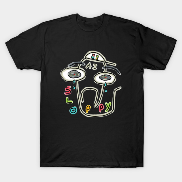 AI Slop: From Clippy to Sloppy - Ai - T-Shirt | TeePublic