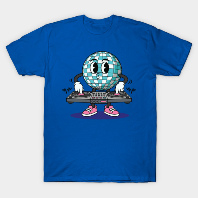 Disco Ball DJ – Funky Cartoon Turntable Groove - Disco Music Dj - T ...