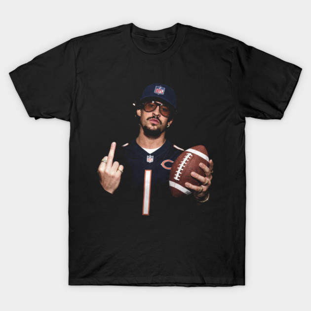 Chicago bears Bad-Bunny-Middle-Finger - Bad Bunny Super Bowl - T-Shirt ...