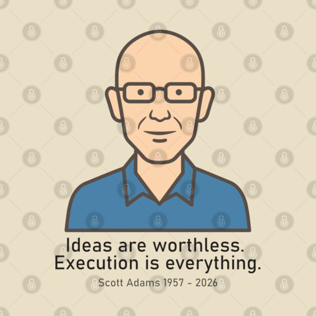 Scott Adams - Scott Adams - T-Shirt | TeePublic