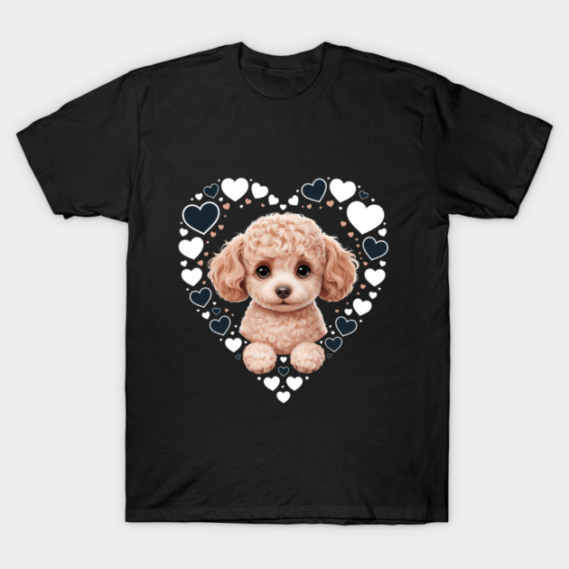 Toy Poodle Love Heart for Valentines Day on Poodle Lover - Toy Poodle ...