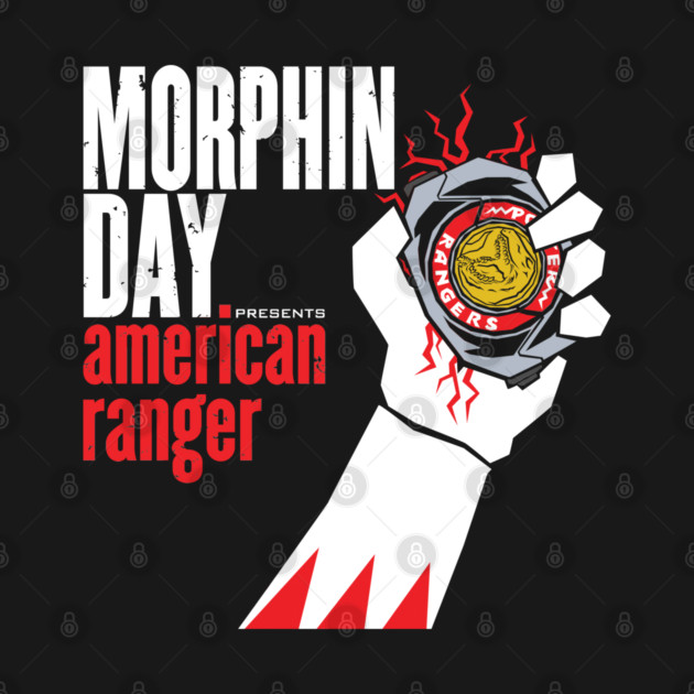 Morphin Day - Power Rangers - T-Shirt | TeePublic