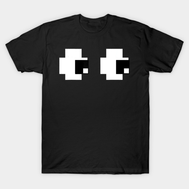 Arcade Game Ghost Eyes Halloween - Retro Halloween Costume - T-Shirt ...