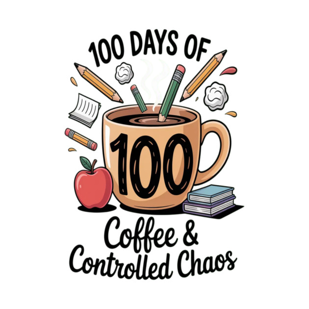 100 Days Of 100 Coffee Controlled Chaos Teacher - 100 Days Of 100 ...