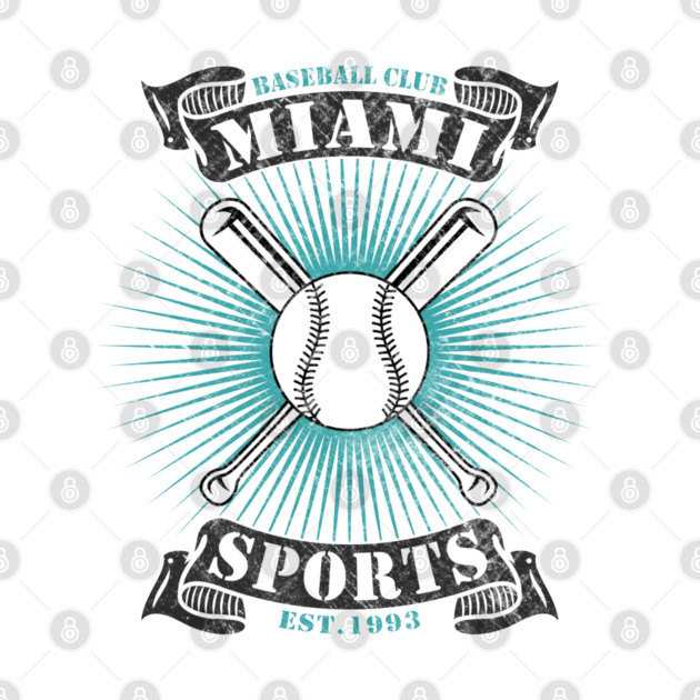Retro Classic Miami Sport Dream Team - Miami - T-Shirt | TeePublic