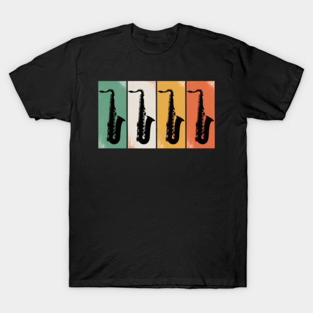 Saxophone Music Player - Music Player - T-Shirt | TeePublic