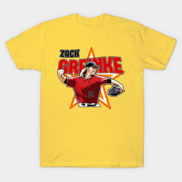 Zack Greinke - Baseball Player - T-Shirt | TeePublic
