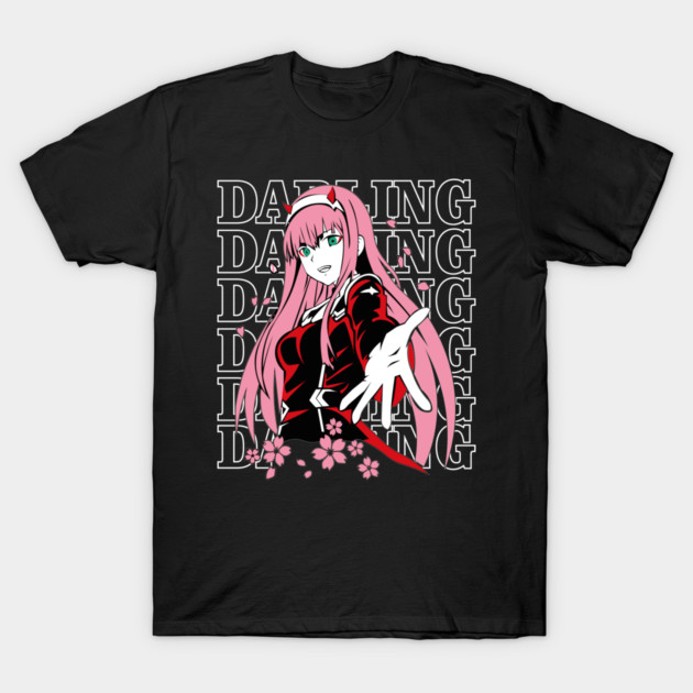 Zero Two - Anime Character Art - T-Shirt | TeePublic