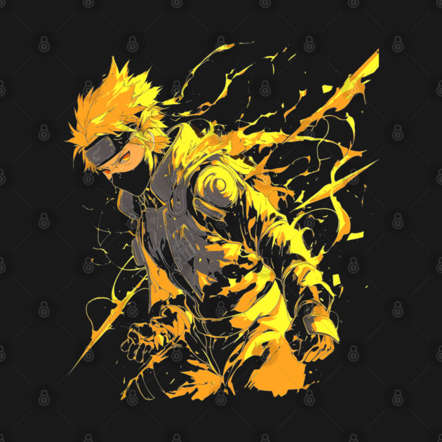 Minato Namikaze Fan Art - Minato Namikaze - T-Shirt | TeePublic