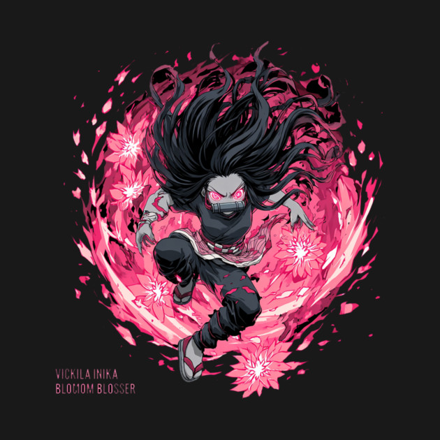 Nezuko Awakened Demon Slayer Art - Nezuko Kamado - T-Shirt | TeePublic
