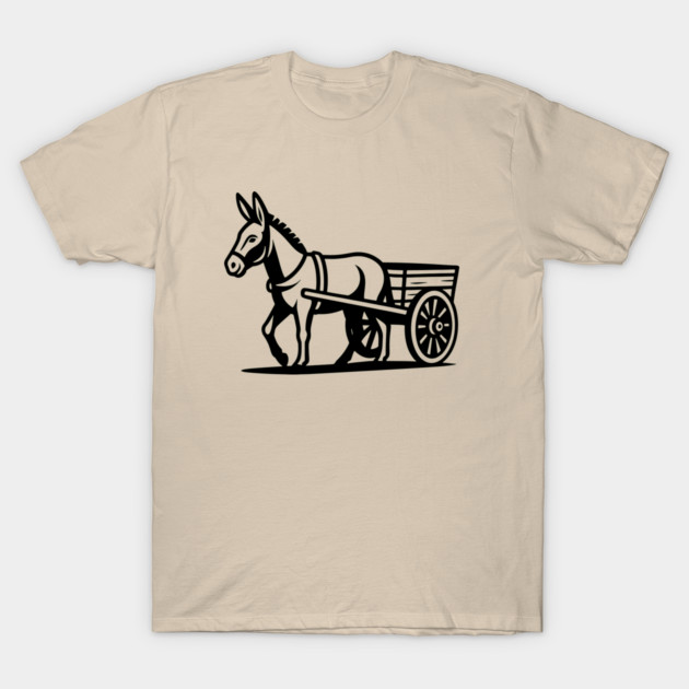 Donkey Carriage – Rustic Farm Style - Food - T-Shirt | TeePublic