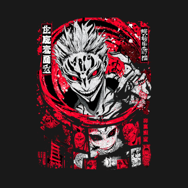 Jujutsu Kaisen Sukuna King of Curses - Jujutsu Kaisen - T-Shirt | TeePublic