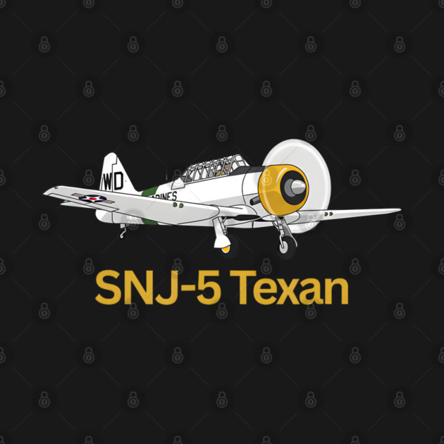 North American Snj-5 Texan World War Ii Military Airplane - North ...