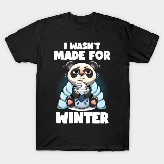 I Wasnt Made For Winter Sad Pandas Kawaii Winter P - Kawaii Winter ...