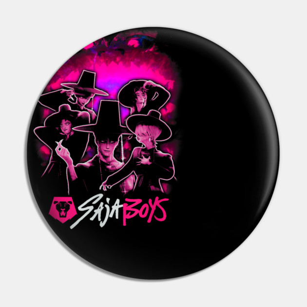 Kpop Demon Hunters Saja Boys Idol Demon Forms Group - Saja Boys - Pin ...