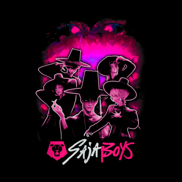 Kpop Demon Hunters Saja Boys Idol Demon Forms Group - Saja Boys - Pin ...