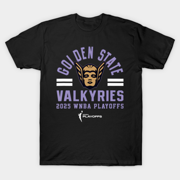 Wnba State Valkyries 2025 Playoffs Worlds - Wnba Golden State - T-Shirt ...