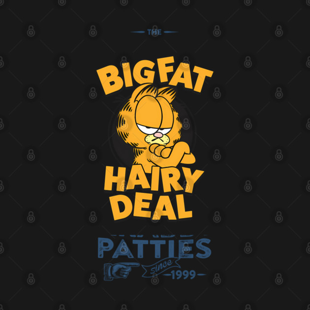 Garfield Big Fat Hairy Deal Grumpy Vintage Comic Cat Pose - Garfield ...