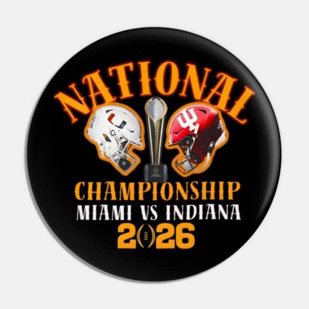Miami Hurricanes vs Indiana Hoosiers 2026 National Championship - Miami ...