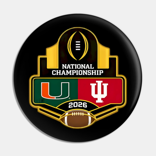 Miami Hurricanes vs Indiana Hoosiers 2026 National Championship - Miami ...