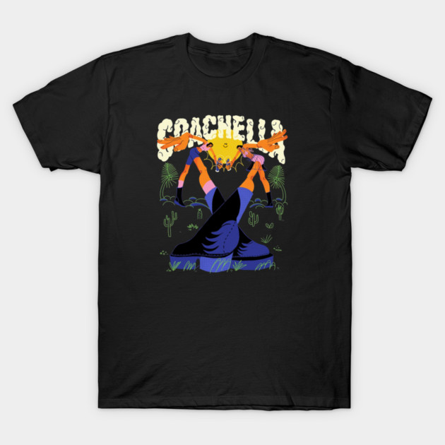 Coachella Music Festival Desert Sun - Coachella Valley - T-Shirt ...