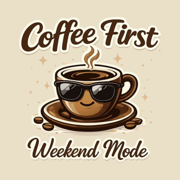 Coffee First - Coffee - T-Shirt | TeePublic