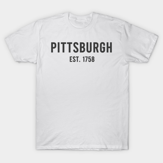 City Name EST 1758 Graphic - City Pride - T-Shirt | TeePublic
