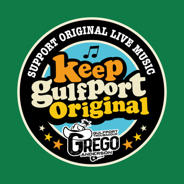 Keep Gulfport Original logo - Gulfport Florida - T-Shirt | TeePublic
