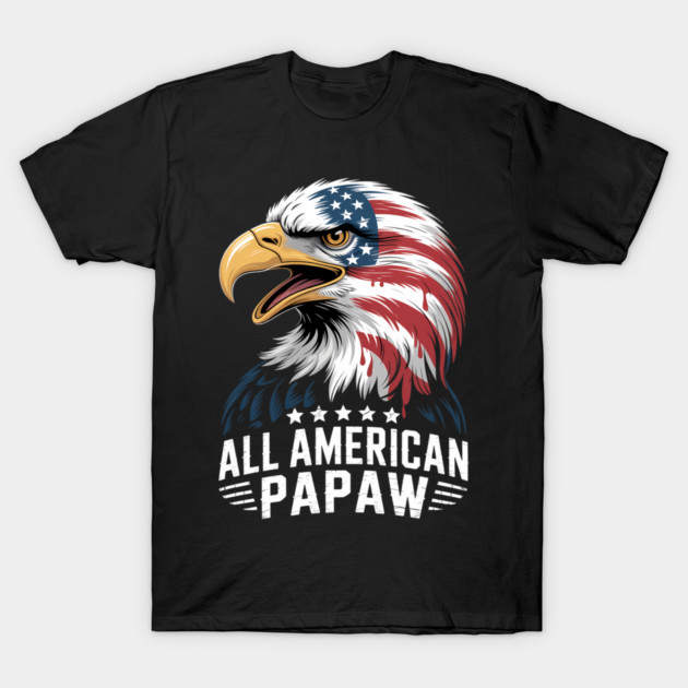 Funny American Grandpa Eagle 4th Of July - Funny American Grandpa Eagle ...