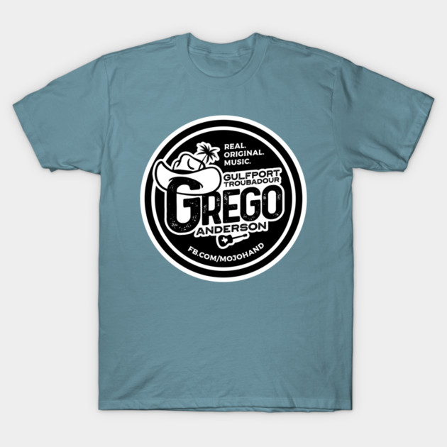 Grego round logo - Grego Anderson - T-Shirt | TeePublic