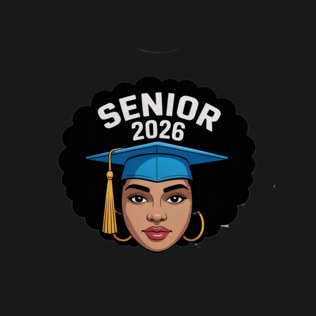 Senior 2026 Black Women Melanin Class of 2026 Graduation - Senior 2026 ...