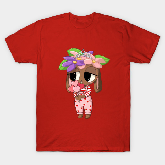 Dandy's World Valentine's day Bassie - Dandys World - T-Shirt | TeePublic