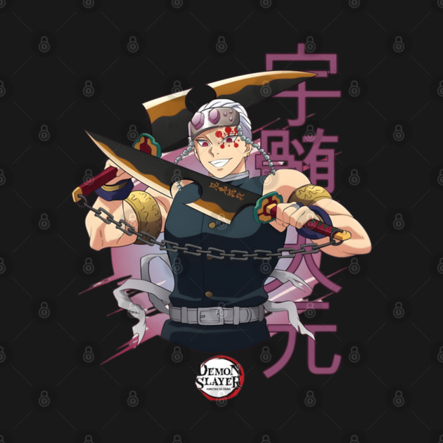 Uzui Double Swords - Uzui Swords Fans - T-Shirt | TeePublic