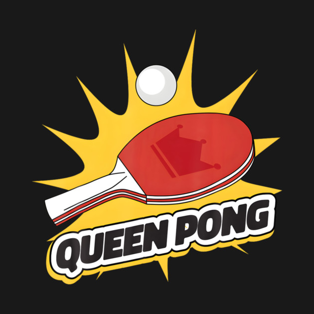 Queen Pong Paddle Table Tennis Racket Ping Pong - Paddle Table Tennis ...
