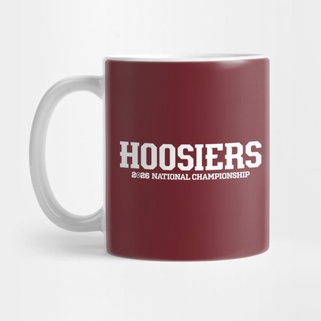 Indiana Hoosiers 2026 National Championship - Indiana Hoosiers - Mug ...