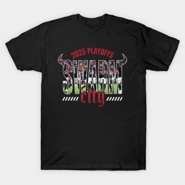 Swarm City 2025 Playoffs - Swarm City 2025 Playoffs - T-Shirt | TeePublic