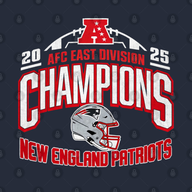 New England Patriots AFC East Champions 2025 - New England Patriots - T ...