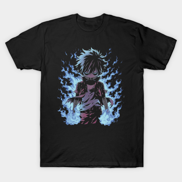 Dabi My Hero Academia Blue Fire - Dabi - T-Shirt | TeePublic