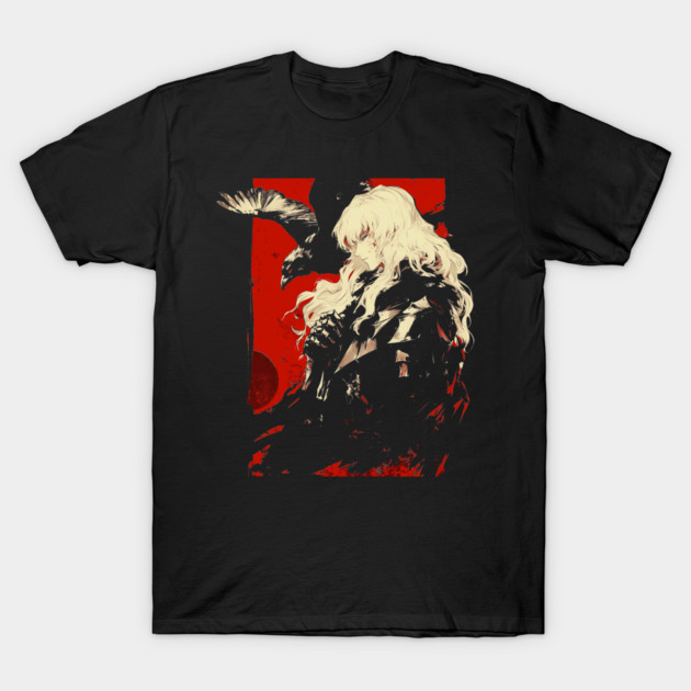 Griffith Berserk White Hawk Eclipse Art - Griffith - T-Shirt | TeePublic