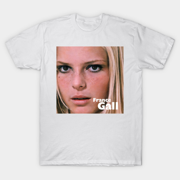 France Gall - French Yé-Yé Pop Singer Icon - France Gall - T-Shirt ...