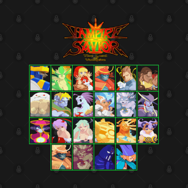 Vampire savior - Darkstalkers - Vampire Savior - T-Shirt | TeePublic