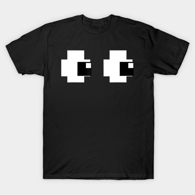 Arcade Game Ghost Eyes Halloween - Retro Arcade Costume - T-Shirt ...