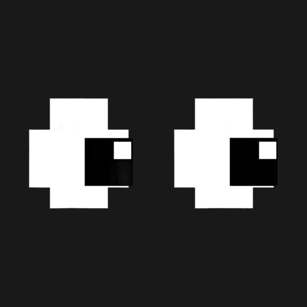 Arcade Game Ghost Eyes Halloween - Retro Arcade Costume - T-Shirt ...