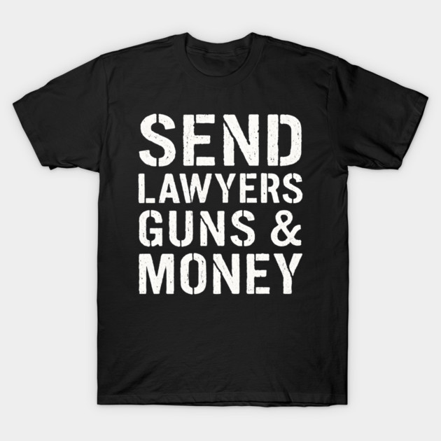Punk Typography_ Send Lawyers Guns And Money - Punk Rock Lyrics - T ...