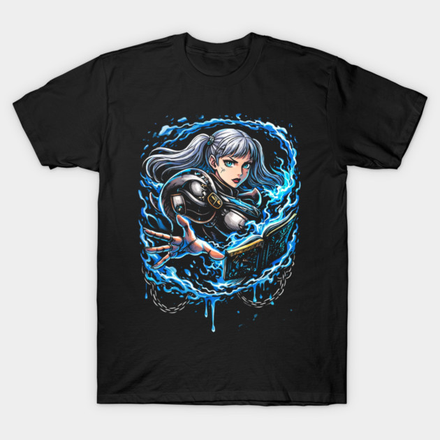 Water Magic Valkyrie (Noelle Style) - Dark Clover - T-Shirt | TeePublic
