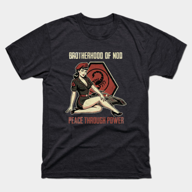 Command and Conquer NOD Pin Up Girl - Command And Conquer - T-Shirt ...